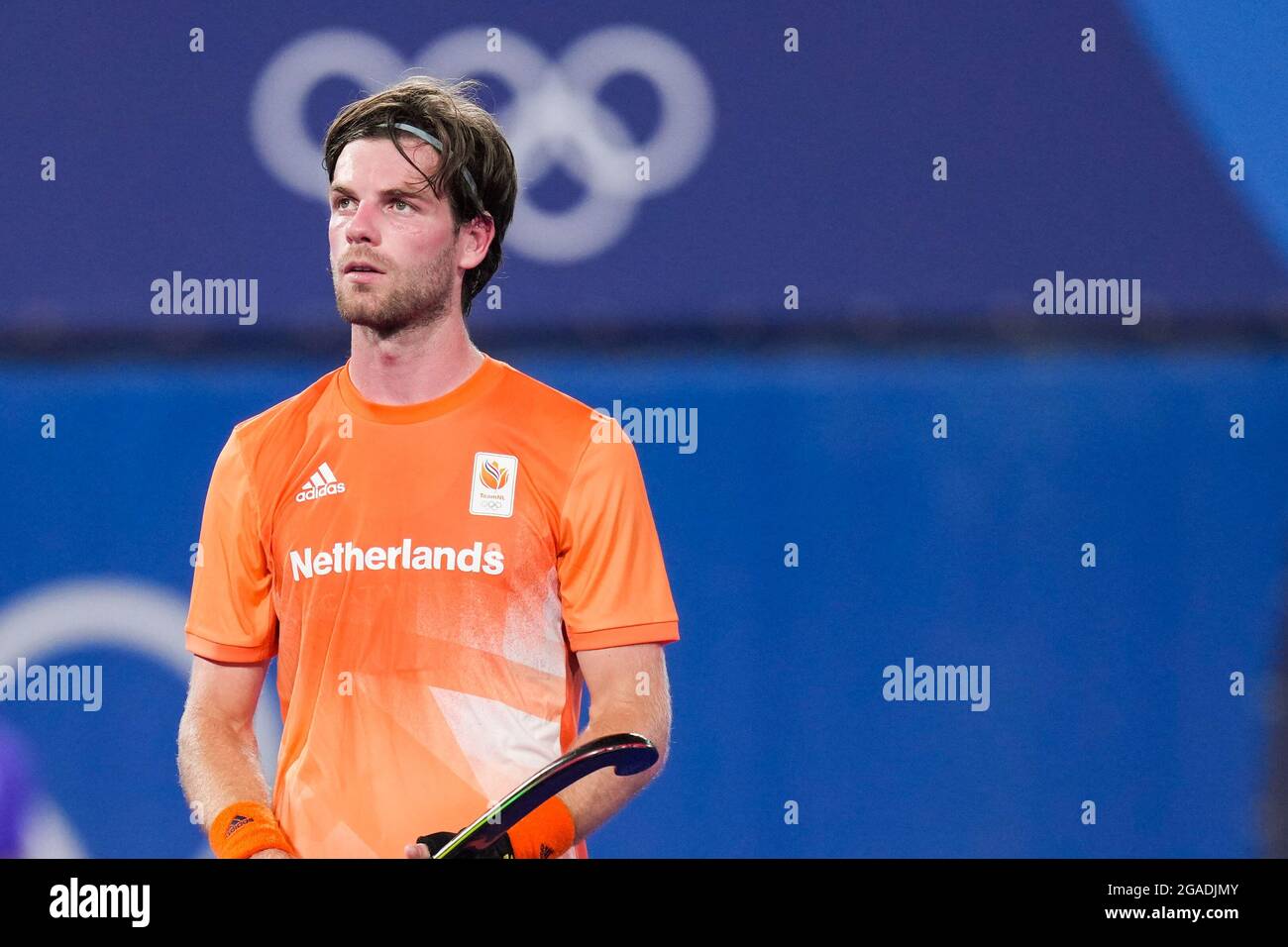 Tokyo, Japan. 30th July, 2021. TOKYO, JAPAN - JULY 30: Lars Balk of the Netherlands disappointed ...