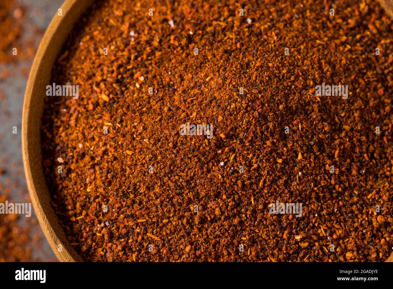 Raw Red Organic Chili Powder Spice in a Bowl Stock Photo - Alamy