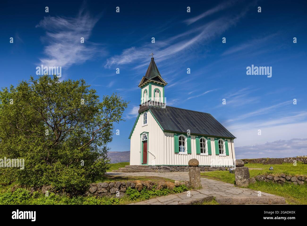 Thingvellir church hi-res stock photography and images - Alamy