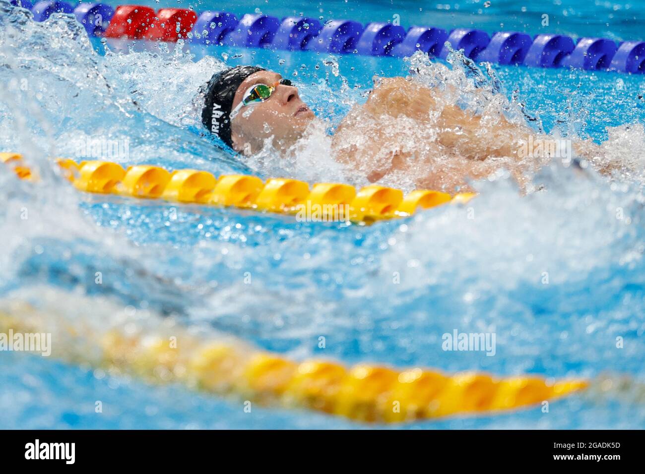 200m backstroke men hi-res stock photography and images - Alamy