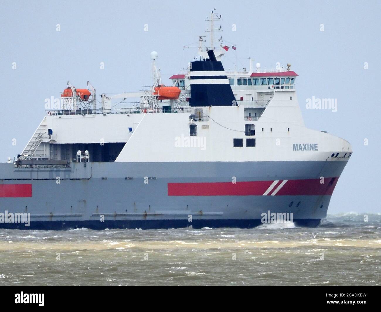 Sheerness, Kent, UK. 30th July 2021. DFDS has launched a new Sheerness ...
