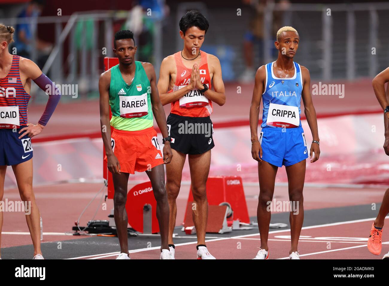 Tokyo, Japan. 30th July, 2021. Akira Aizawa (JPN) Athletics : Men's ...
