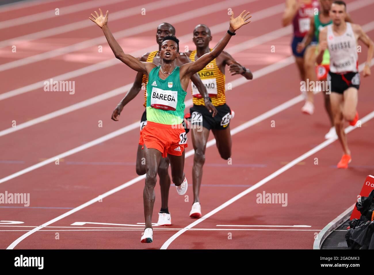 Tokyo, Japan. 30th July, 2021. Selemon Barega (ETH) Athletics : Men's ...