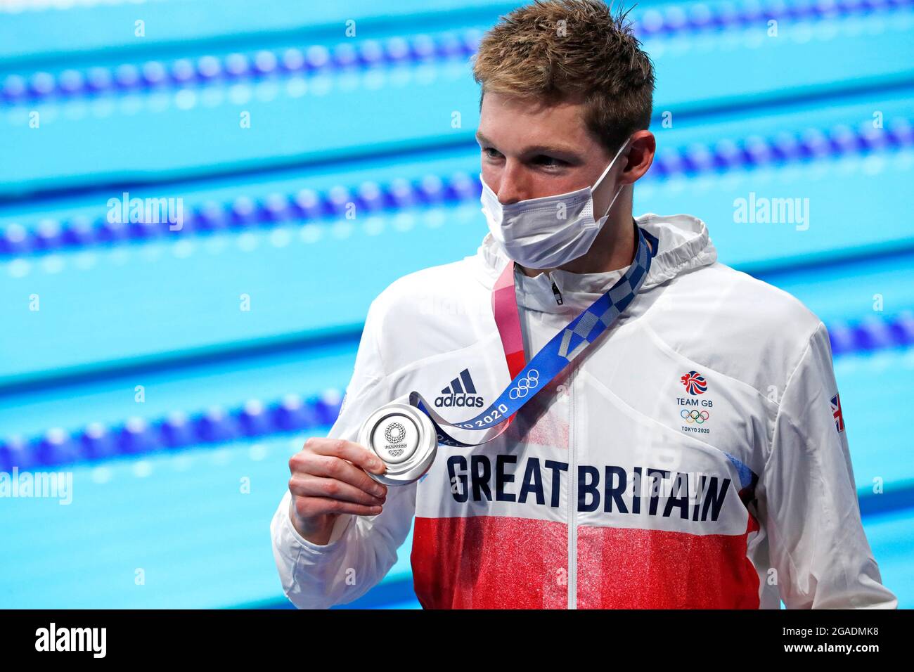 Tokyo, Japan. 30th July, 2021. Award ceremony, victory ceremony, Duncan ...