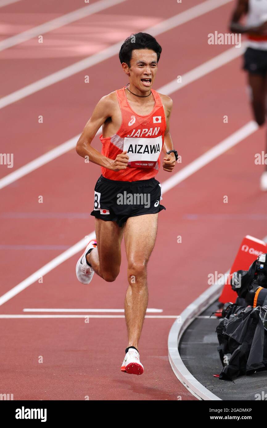 Tokyo, Japan. 30th July, 2021. Akira Aizawa (JPN) Athletics : Men's ...