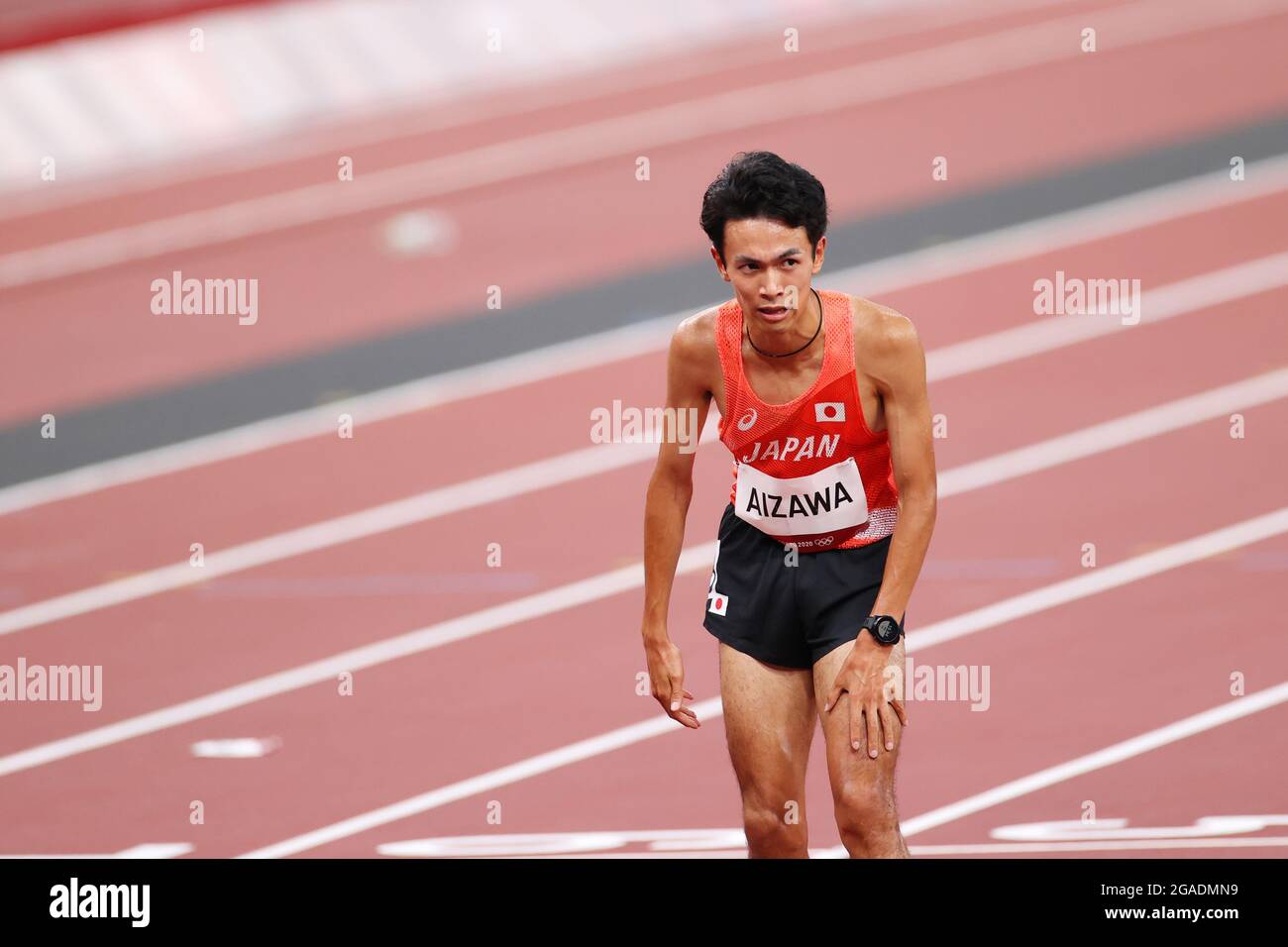 Tokyo, Japan. 30th July, 2021. Akira Aizawa (JPN) Athletics : Men's ...