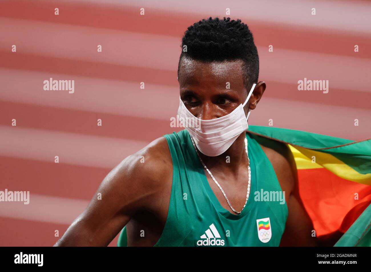 Tokyo, Japan. 30th July, 2021. Selemon Barega (ETH) Athletics : Men's ...