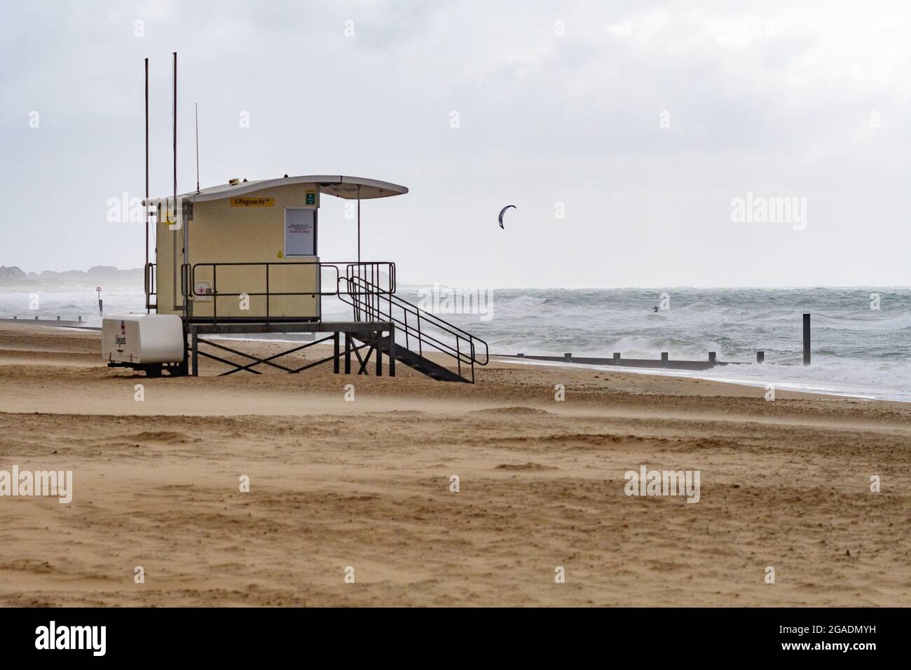 Boscombe, Bournemouth, Dorset, UK, 30th July 2021, UK Weather: Storm ...