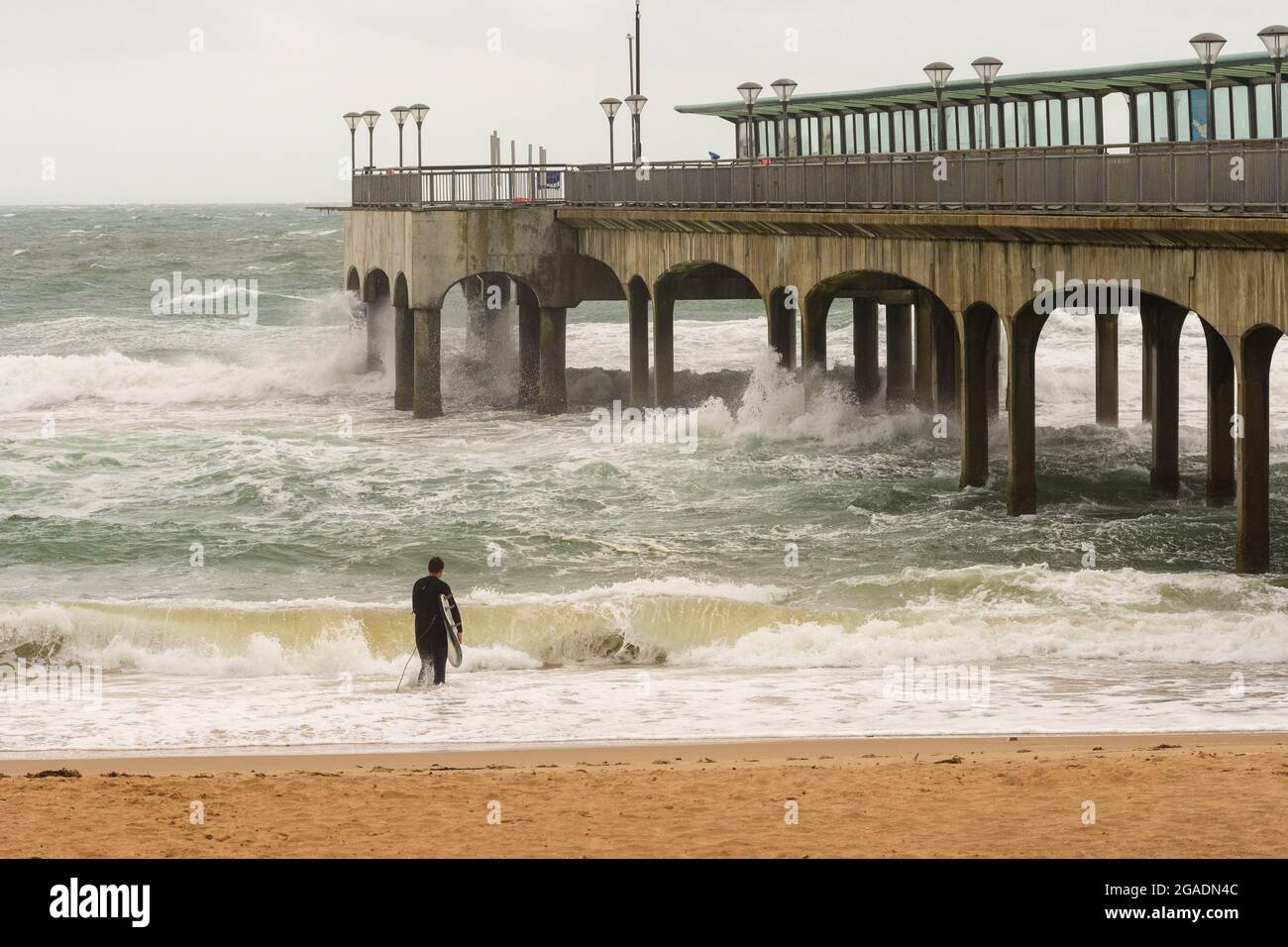 Boscombe, Bournemouth, Dorset, UK, 30th July 2021, UK Weather: Storm ...