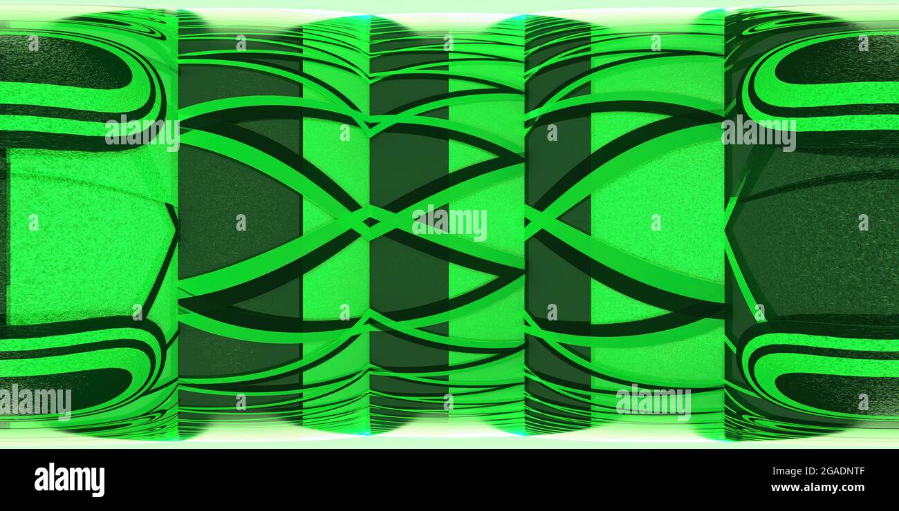 3d illustration, 3d rendering, vr 360 panorama abstract images of the ...