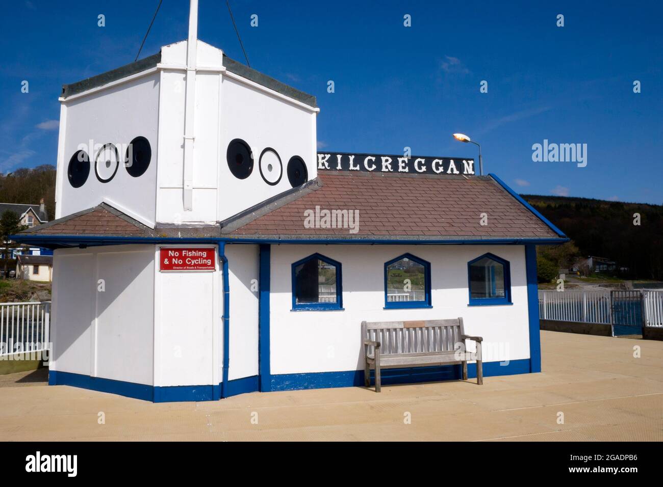Kilcreggan pier, Argyll, Scotland Stock Photo - Alamy