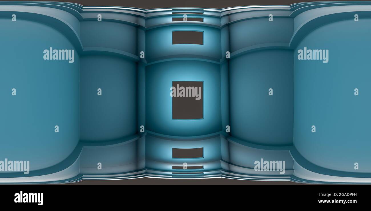 3d illustration, 3d rendering, vr 360 panorama abstract images of the ...