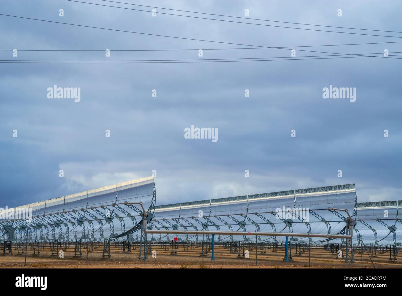 Solar panels. Spain Stock Photo - Alamy