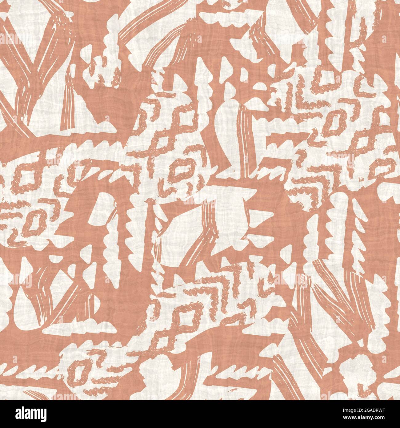 Seamless two tone hand drawn brushed effect pattern swatch Stock Photo ...