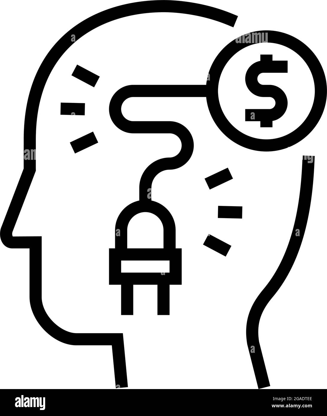 Businessman analyzing financial report line Cut Out Stock Images ...