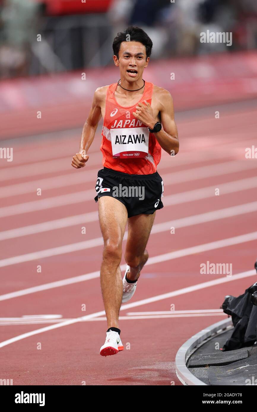 Tokyo, Japan. 30th July, 2021. Akira Aizawa (JPN) Athletics : Men's ...
