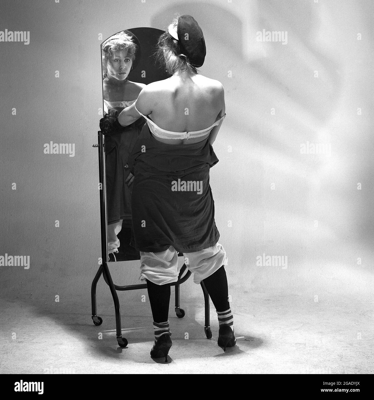 Honey Bane Punk Rock recording artist 2/10/1980 Stock Photo - Alamy