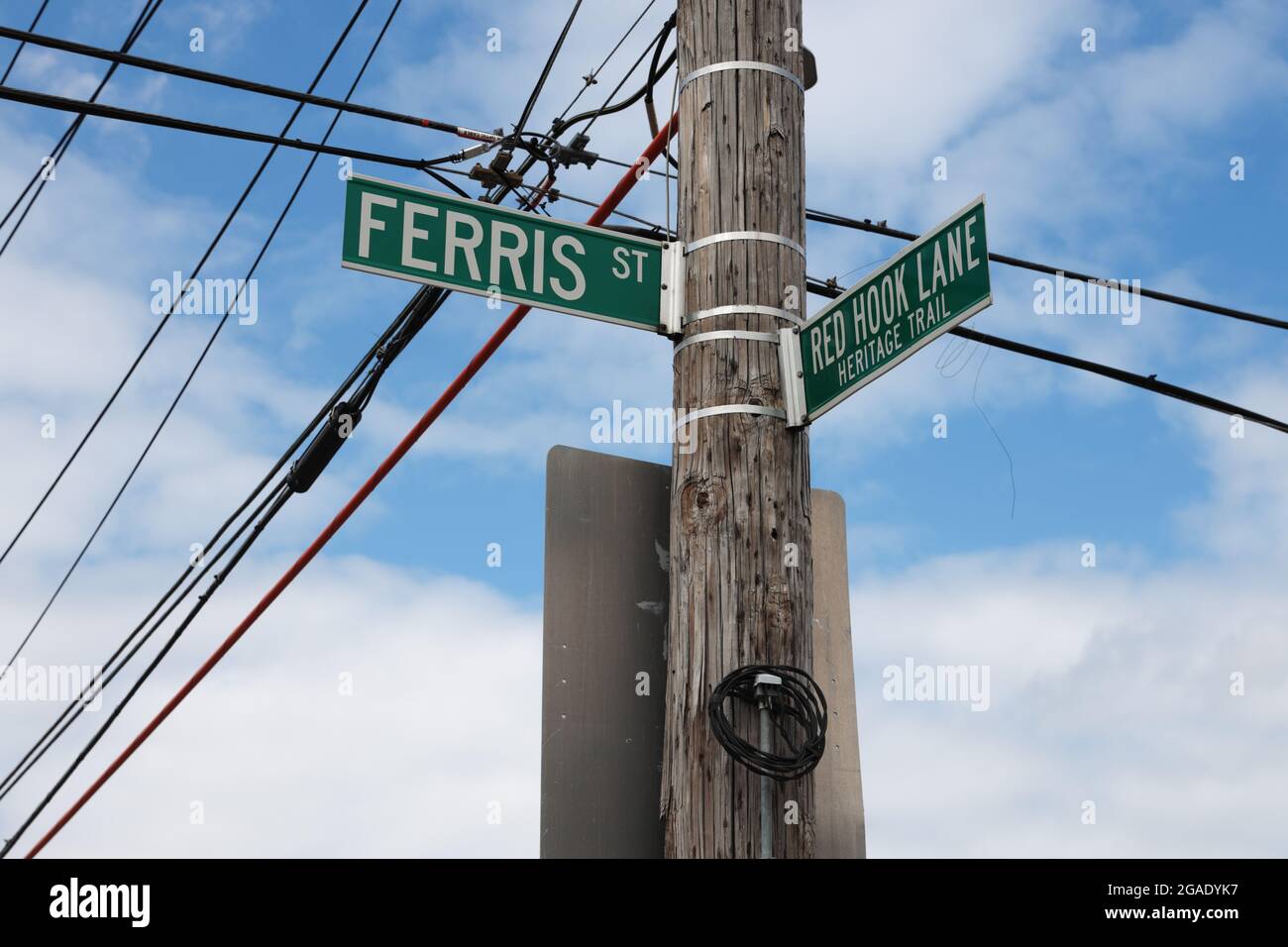 Road signs street names in hi-res stock photography and images - Alamy