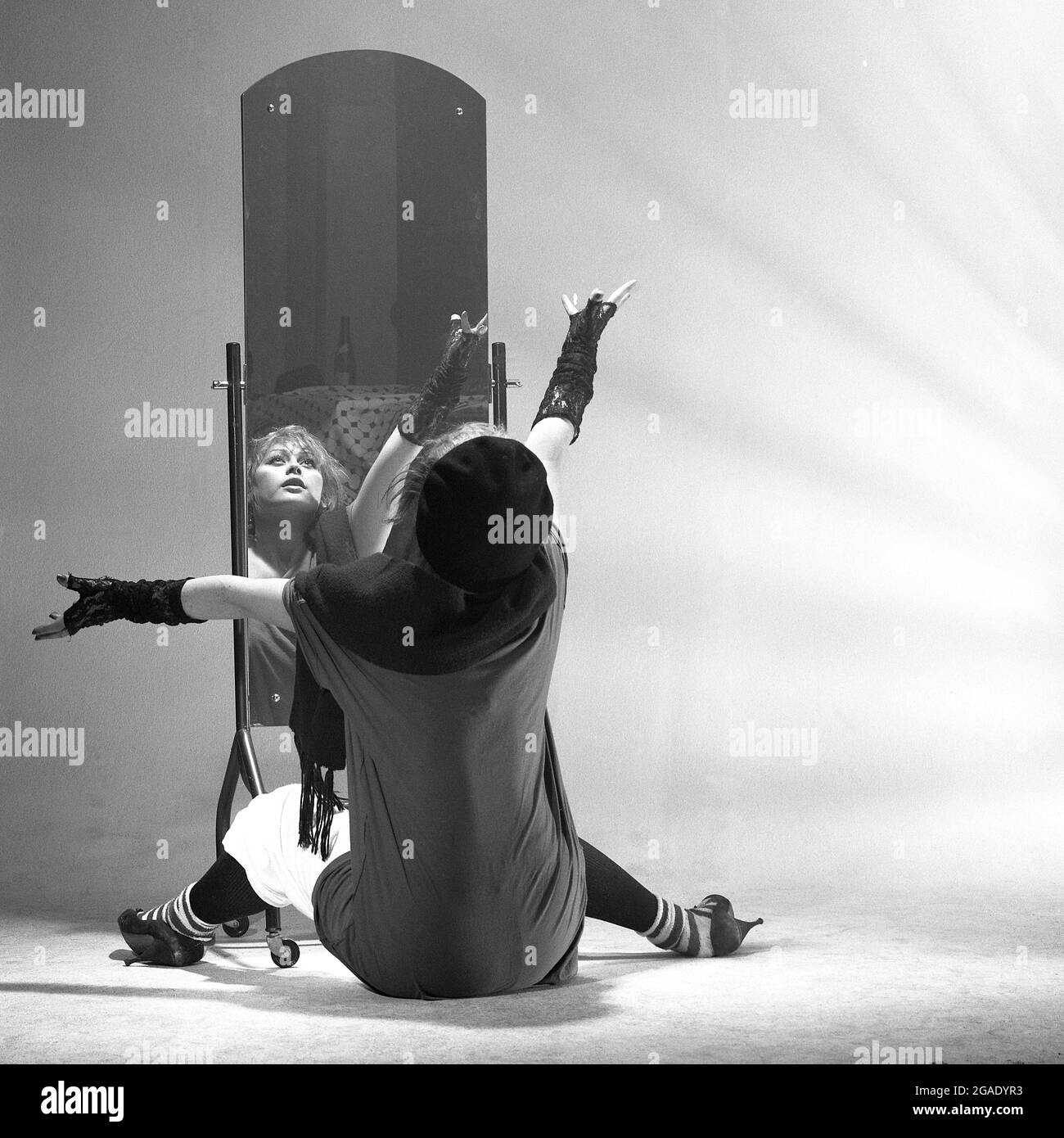 Honey Bane Punk Rock recording artist 2/10/1980 Stock Photo - Alamy