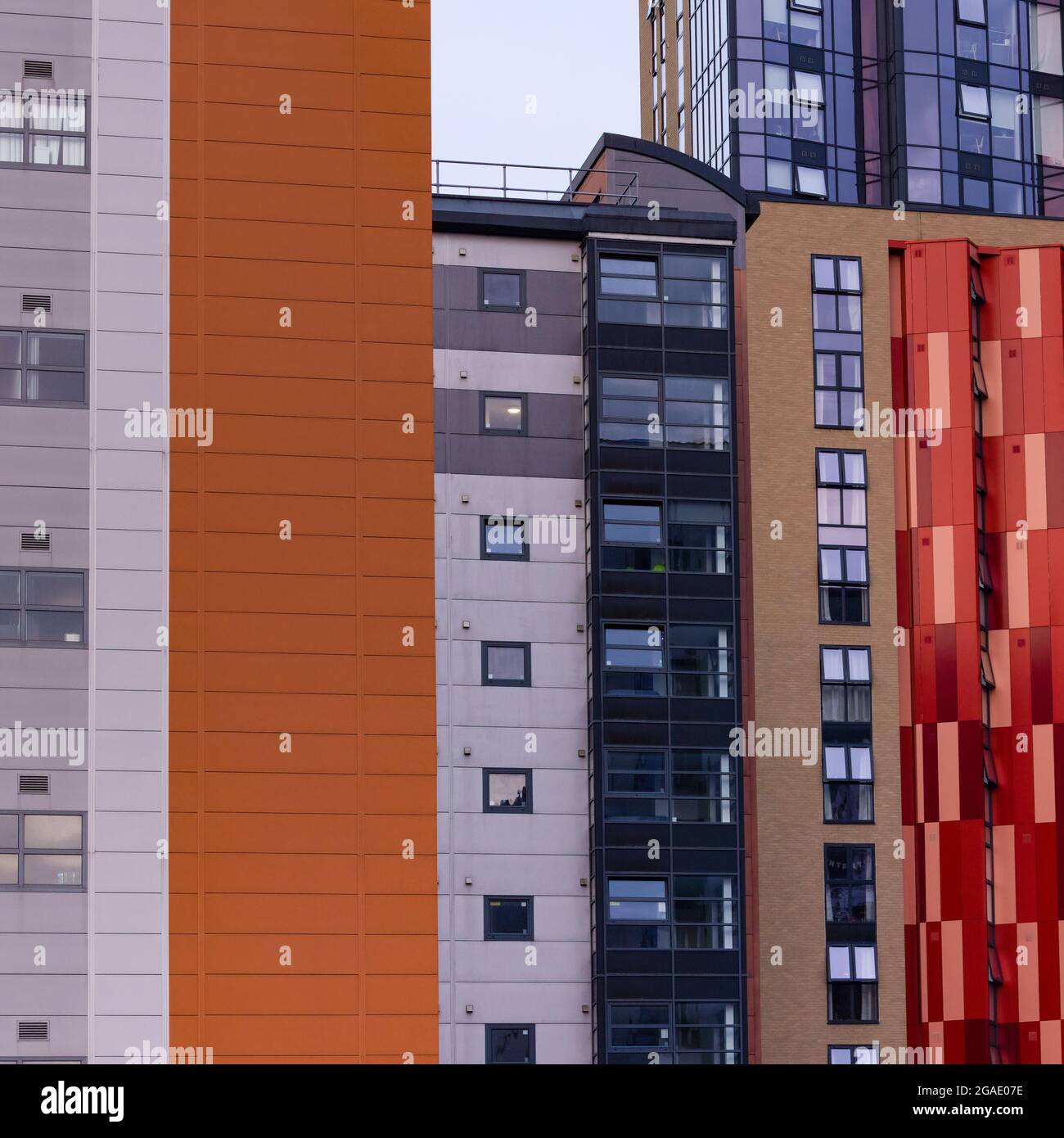 Bournemouth architectural design up close Stock Photo - Alamy