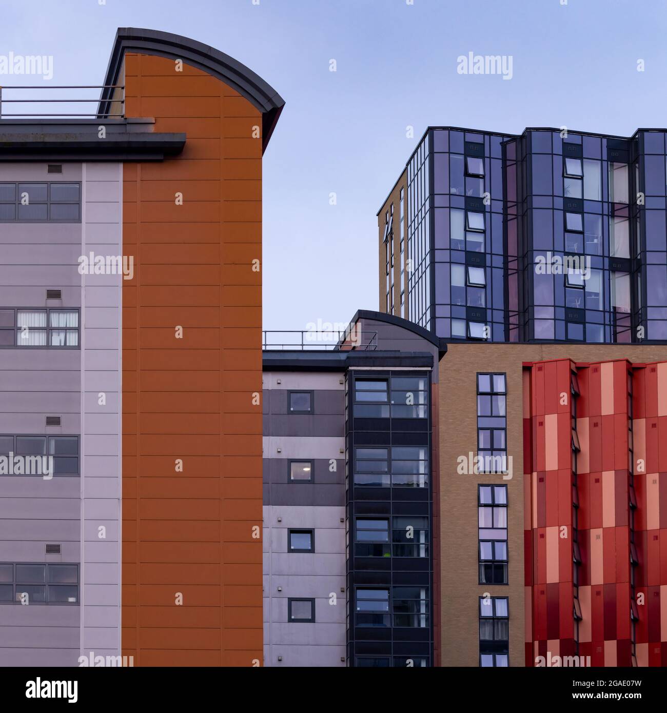 Bournemouth architectural design up close Stock Photo - Alamy