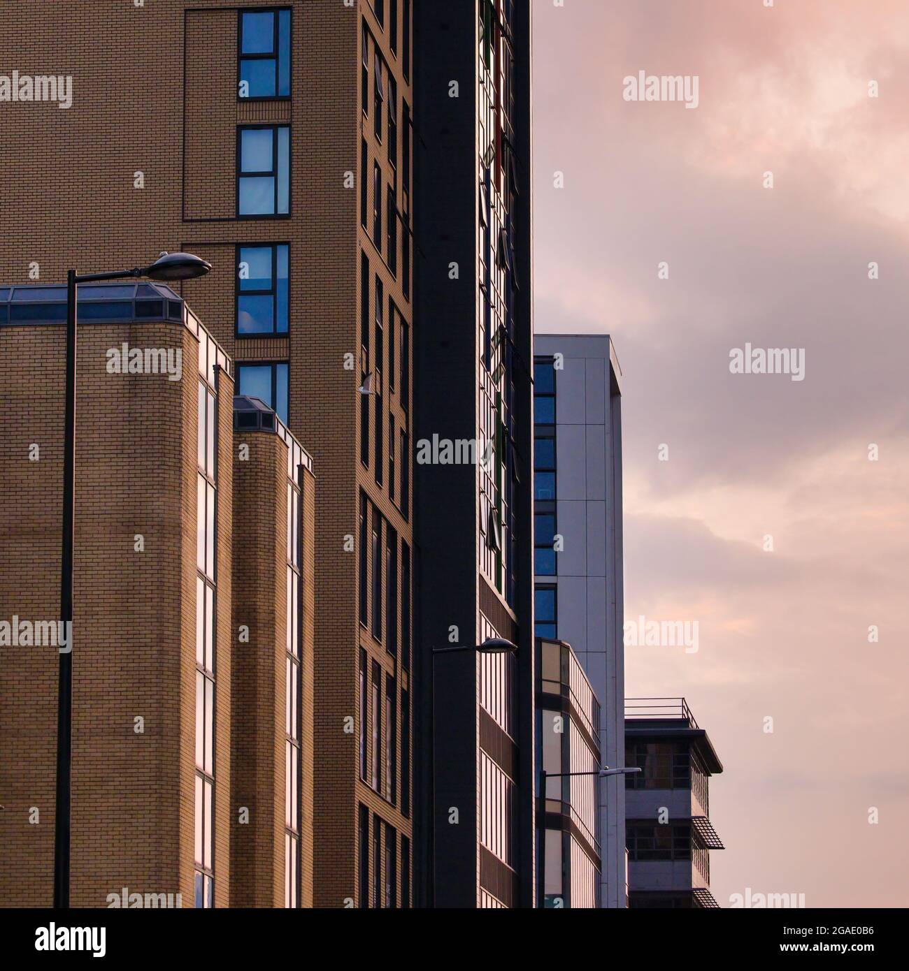 Bournemouth architectural design up close Stock Photo - Alamy