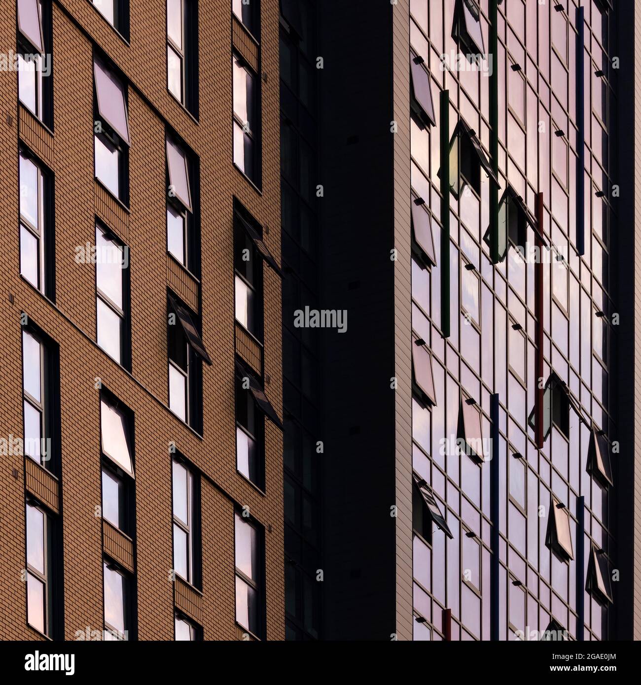 Bournemouth architectural design up close Stock Photo - Alamy