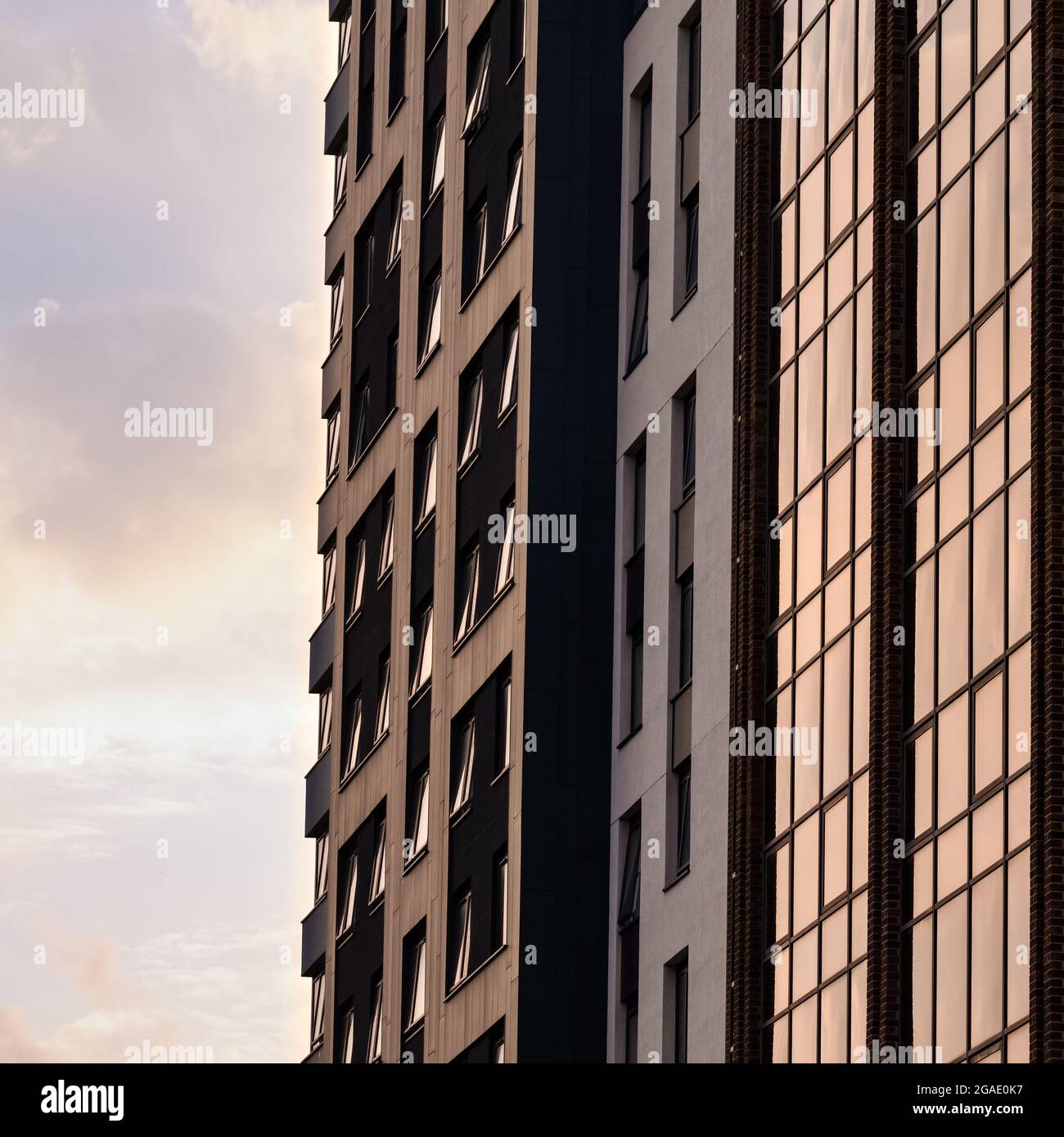 Bournemouth architectural design up close Stock Photo - Alamy