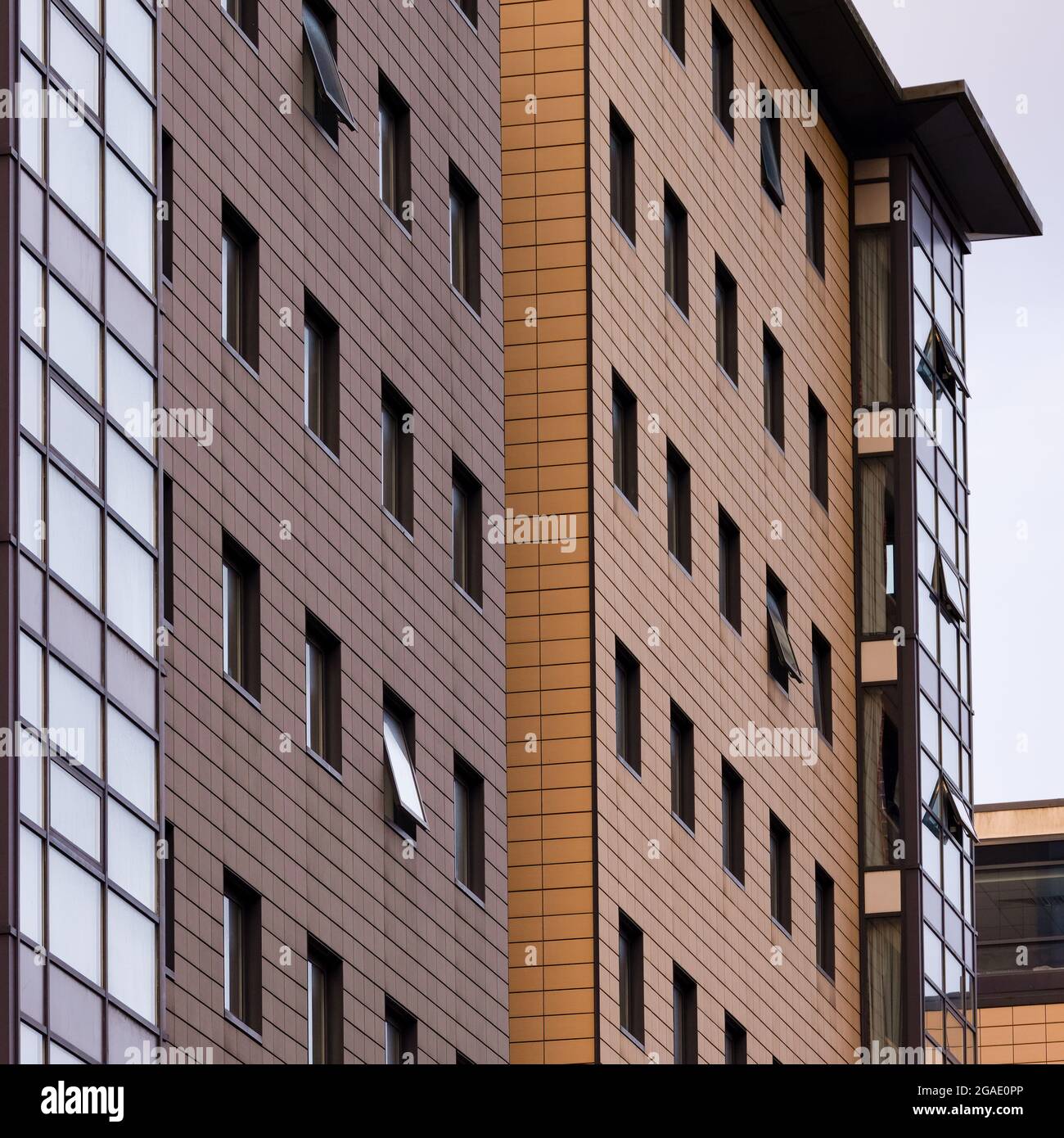 Bournemouth architectural design up close Stock Photo - Alamy