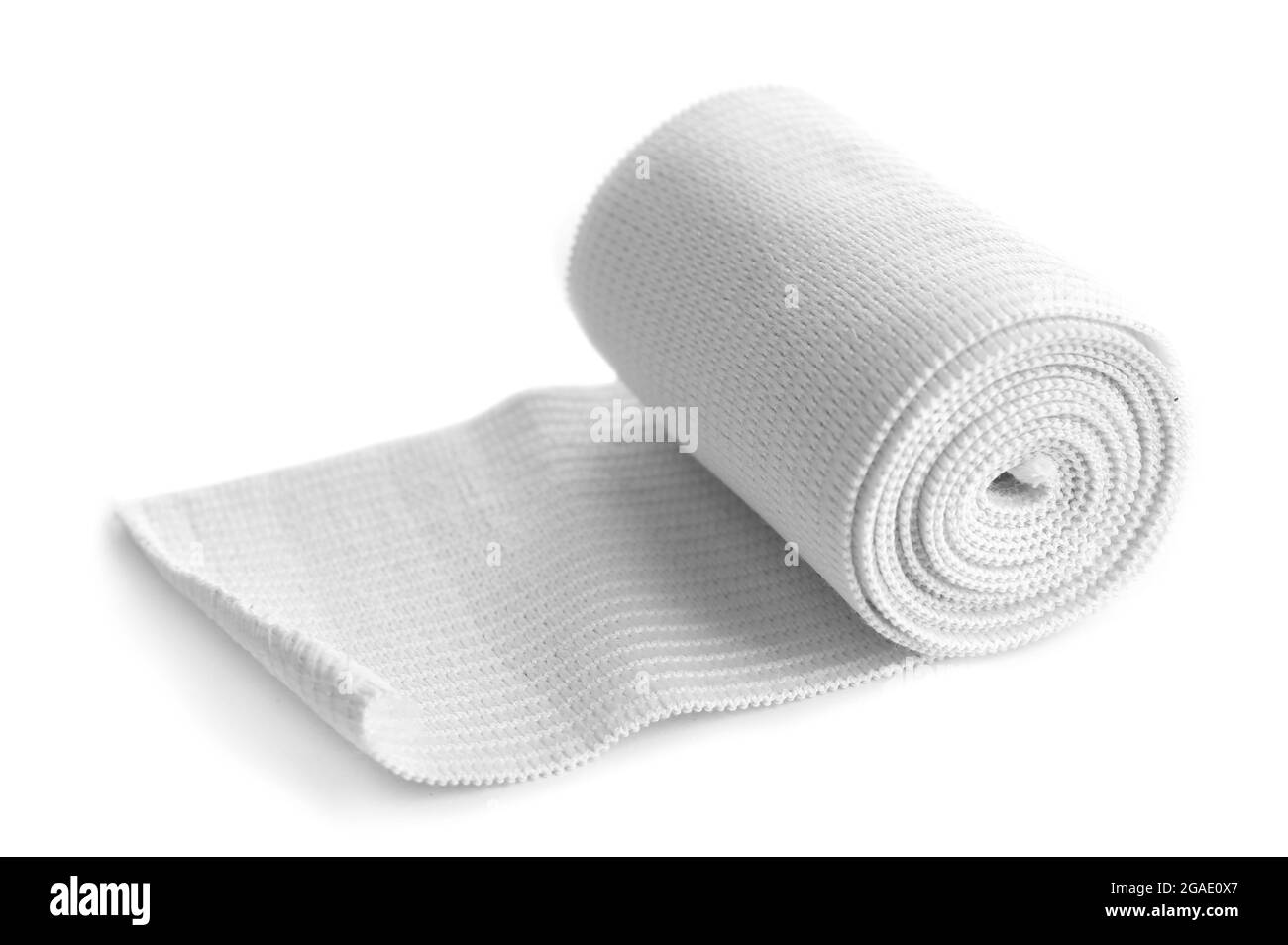 Medical bandage roll isolated Stock Photo - Alamy