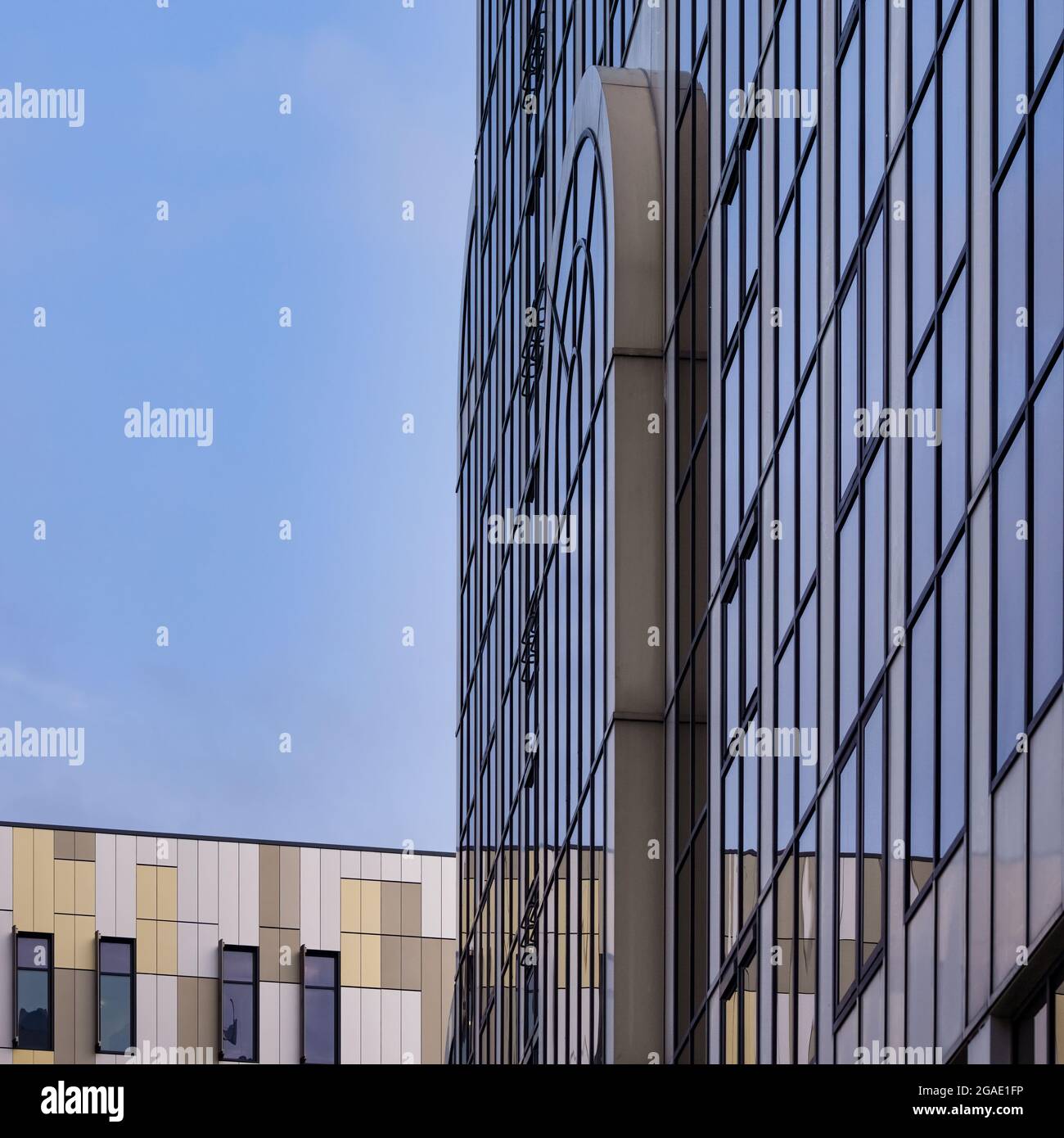 Bournemouth architectural design up close Stock Photo - Alamy