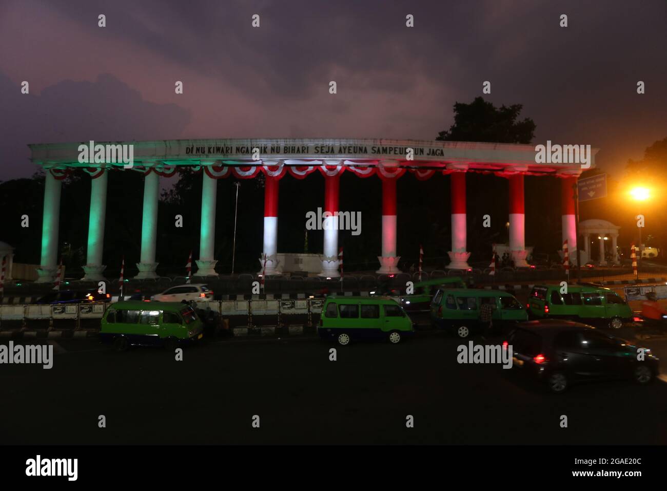 Indonesia. 30th July, 2021. Lawang Salapan as an icon of the City of ...