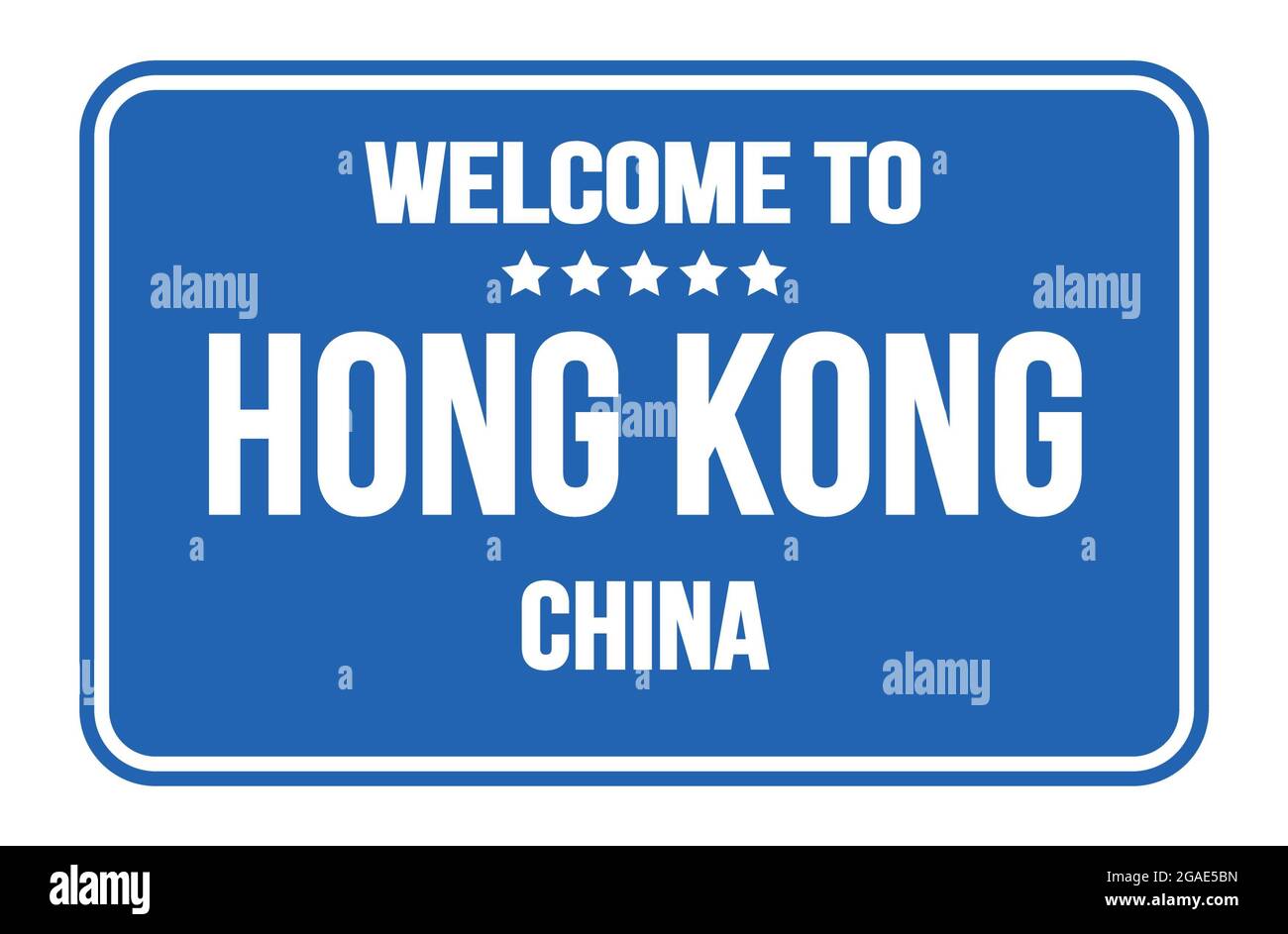 Welcome to hong kong hi-res stock photography and images - Alamy