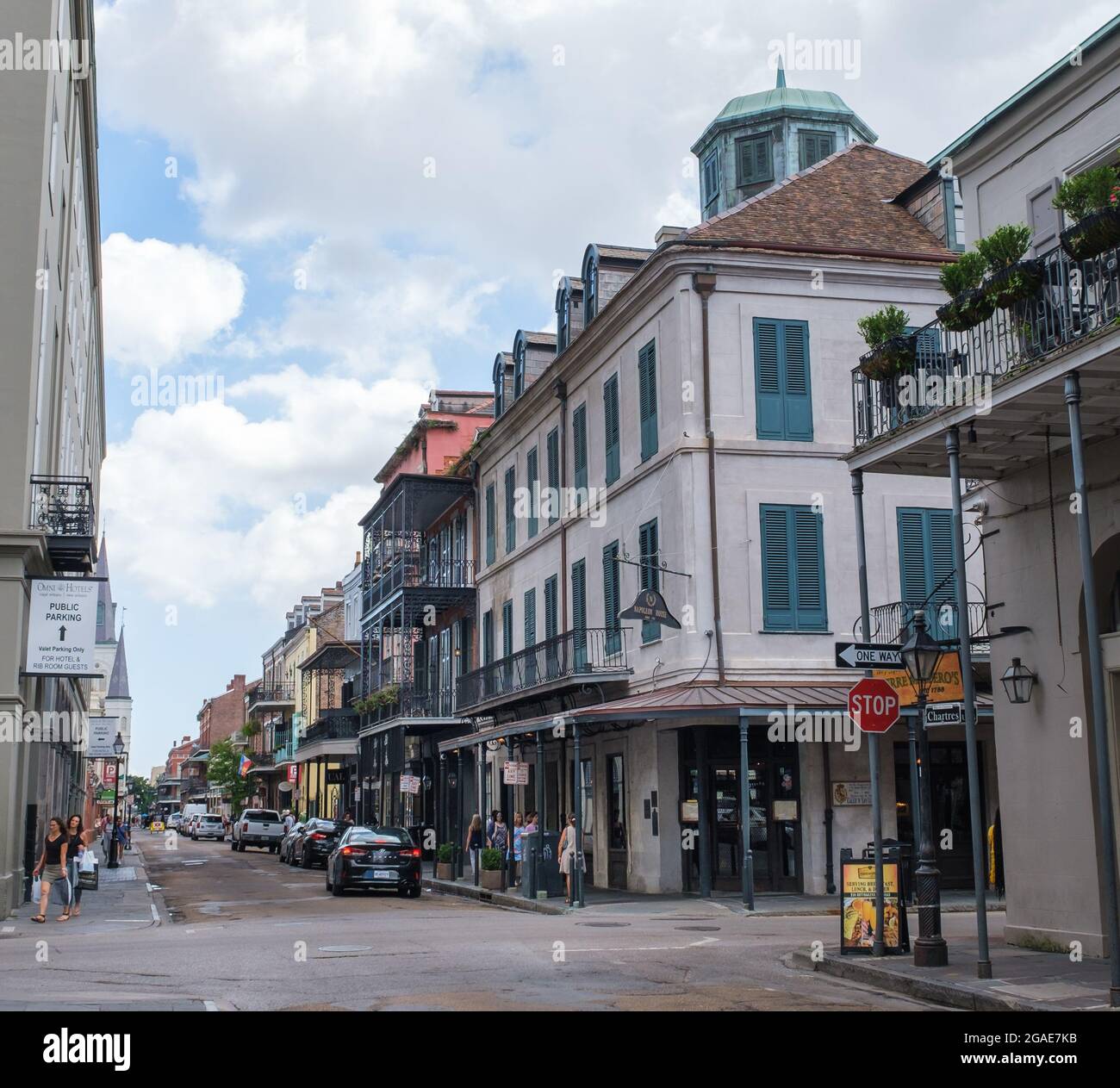 NEW ORLEANS, LA, USA - JULY 22, 2021: Famous Napoleon House Restaurant ...