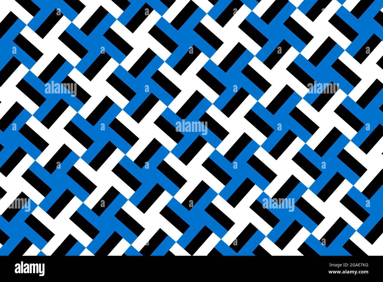 Simple geometric pattern in the colors of the national flag of Estonia ...