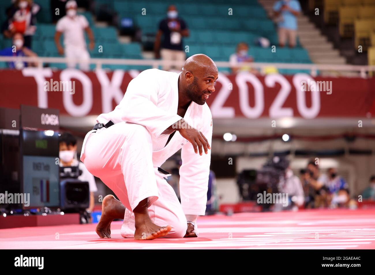 Tokyo, Japan. 30th July, 2021. RinerTeddy (FRA) Judo : Men's 100kg 3rd ...