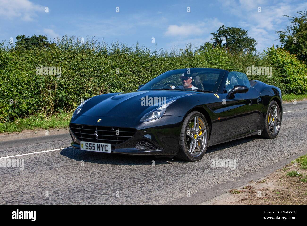 Ferrari California Blue Convertible