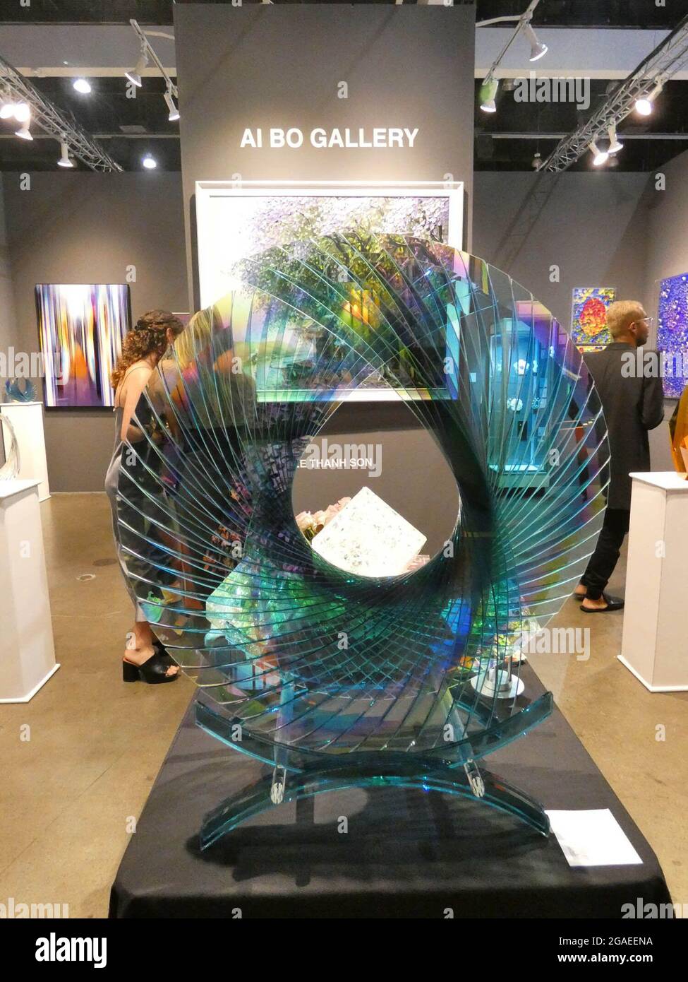 July 30, 2021, Los Angeles, USA: (NEW) The 2021 LA Art Show Gets Off to ...