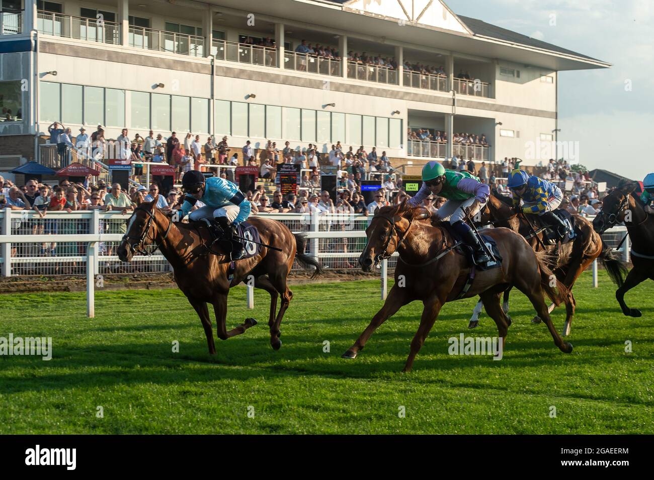 Windsor, Berkshire, UK. 19th July, 2021. Jockey James Doyle wins the ...