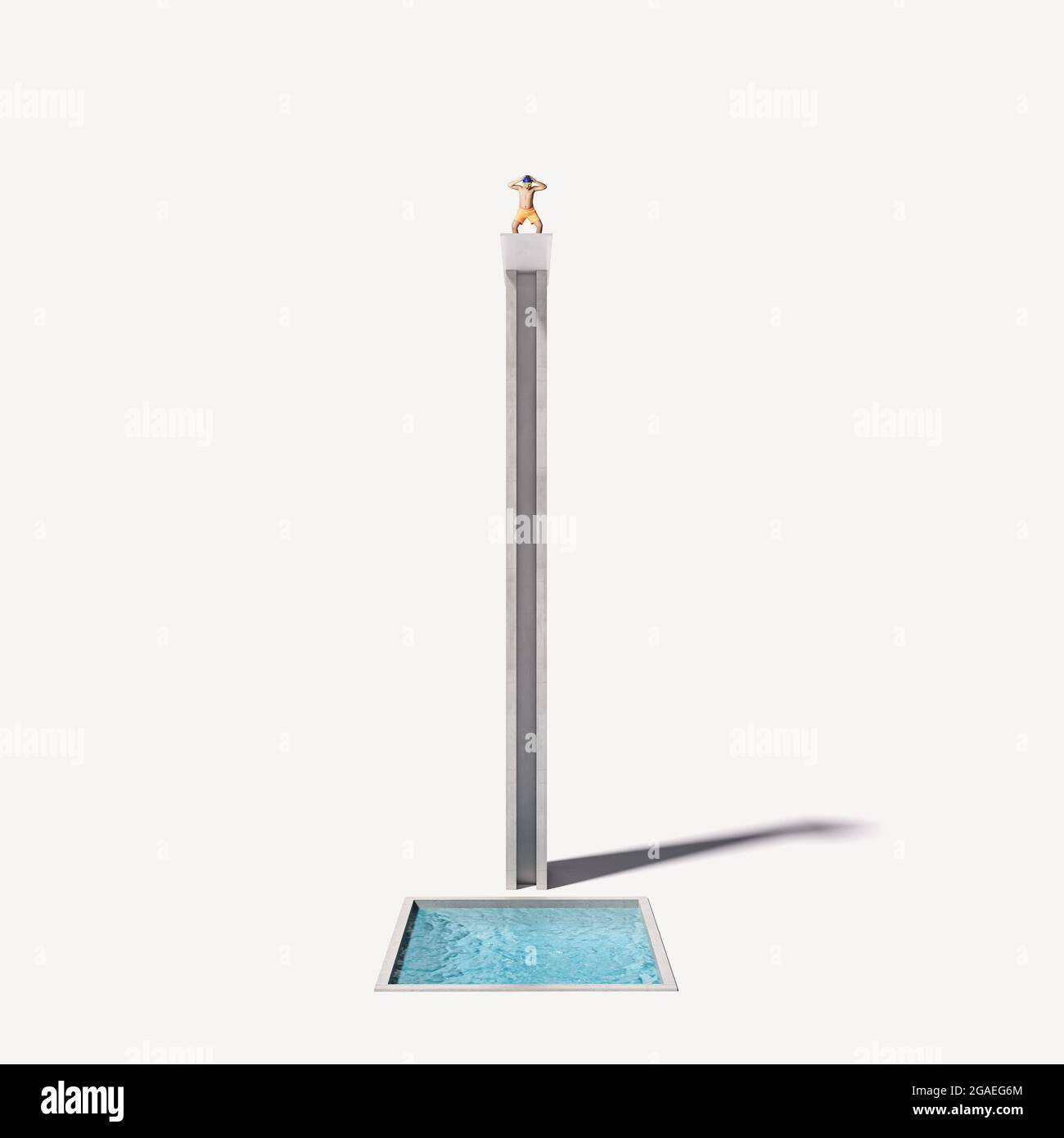 High dive, platform hi-res stock photography and images - Alamy