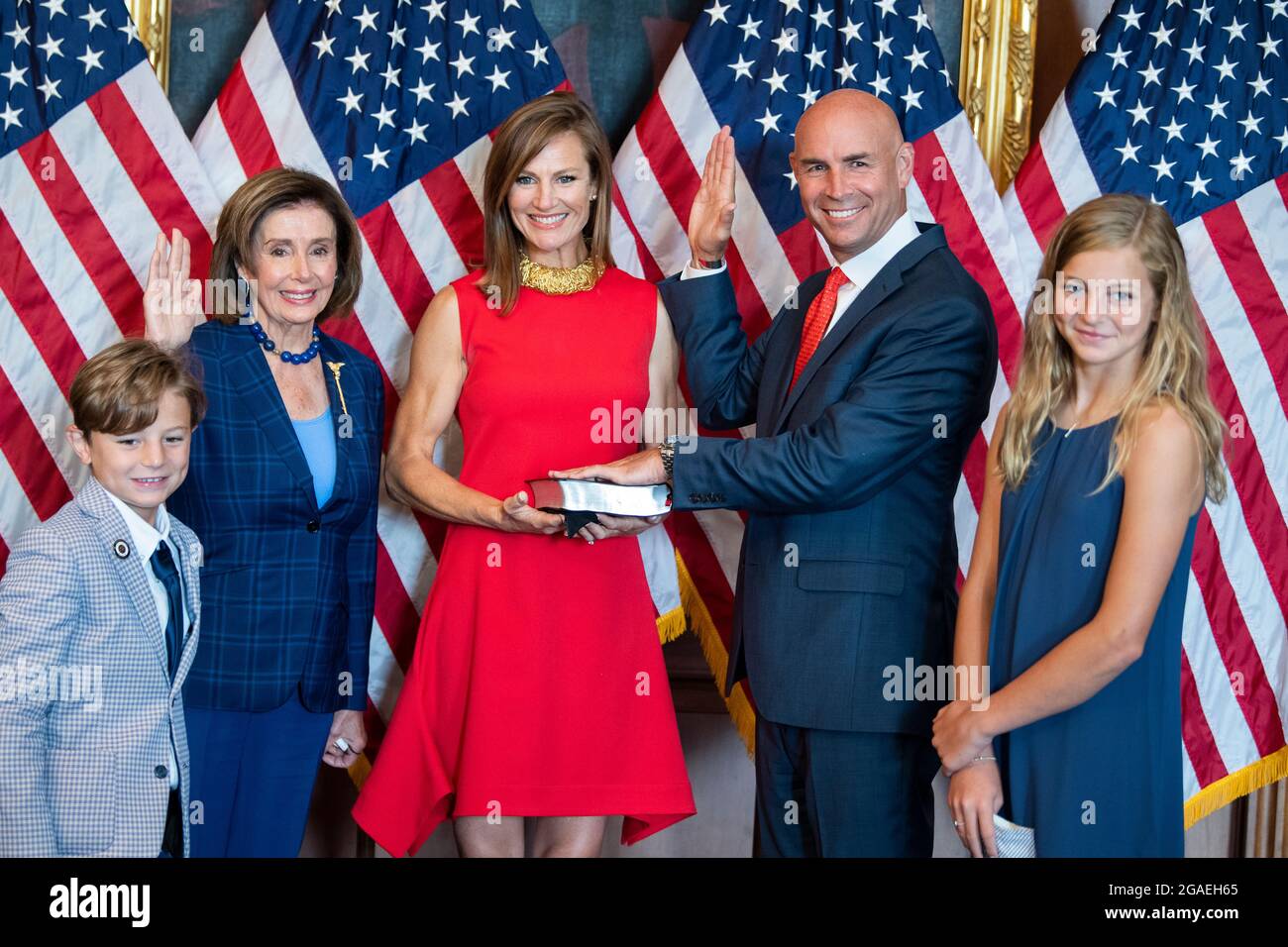 UNITED STATES - JULY 29: Speaker of the House Nancy Pelosi, D-Calif ...