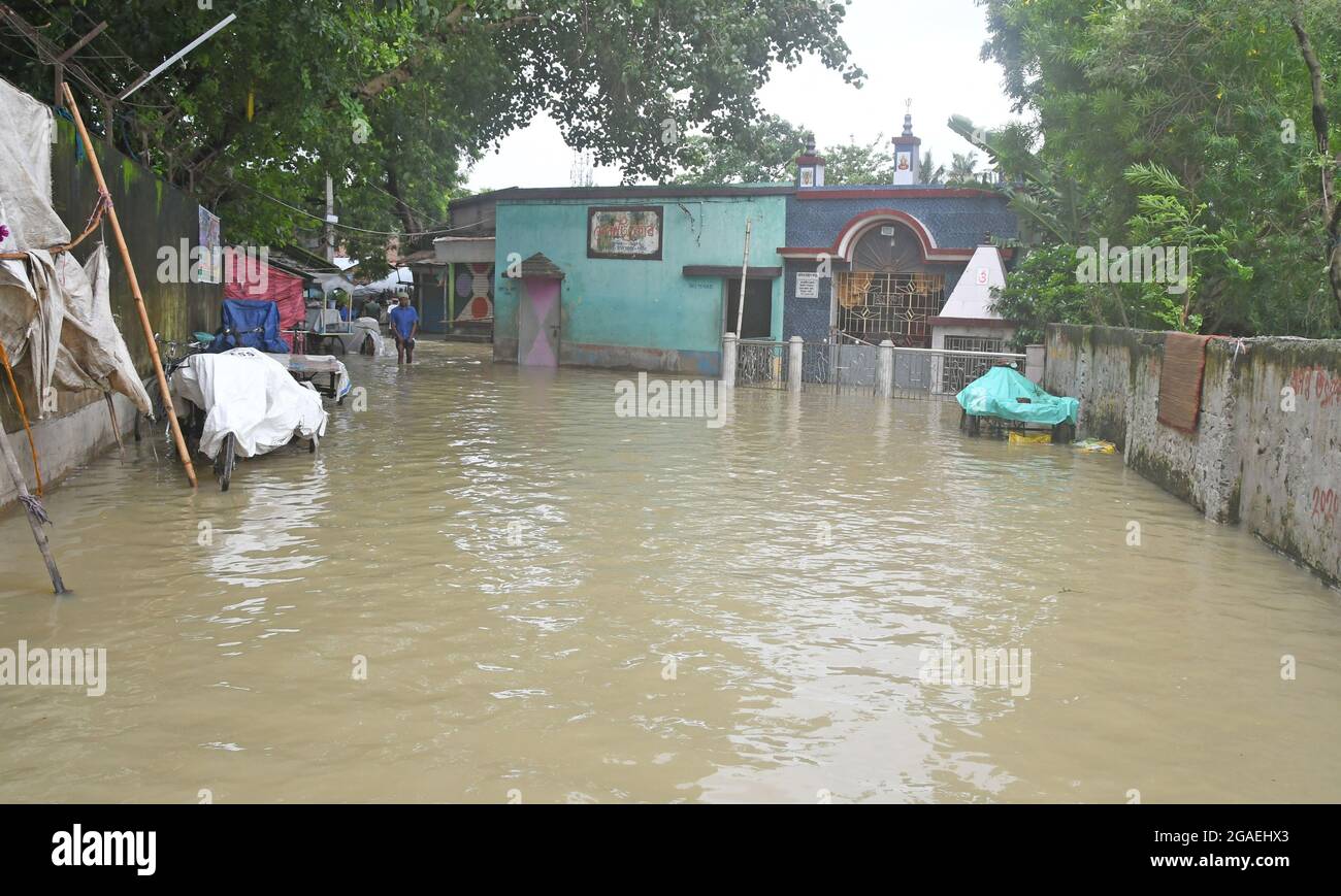 Burdwan, West Bengal / India : In Burdwan civic town areas uncountable ...