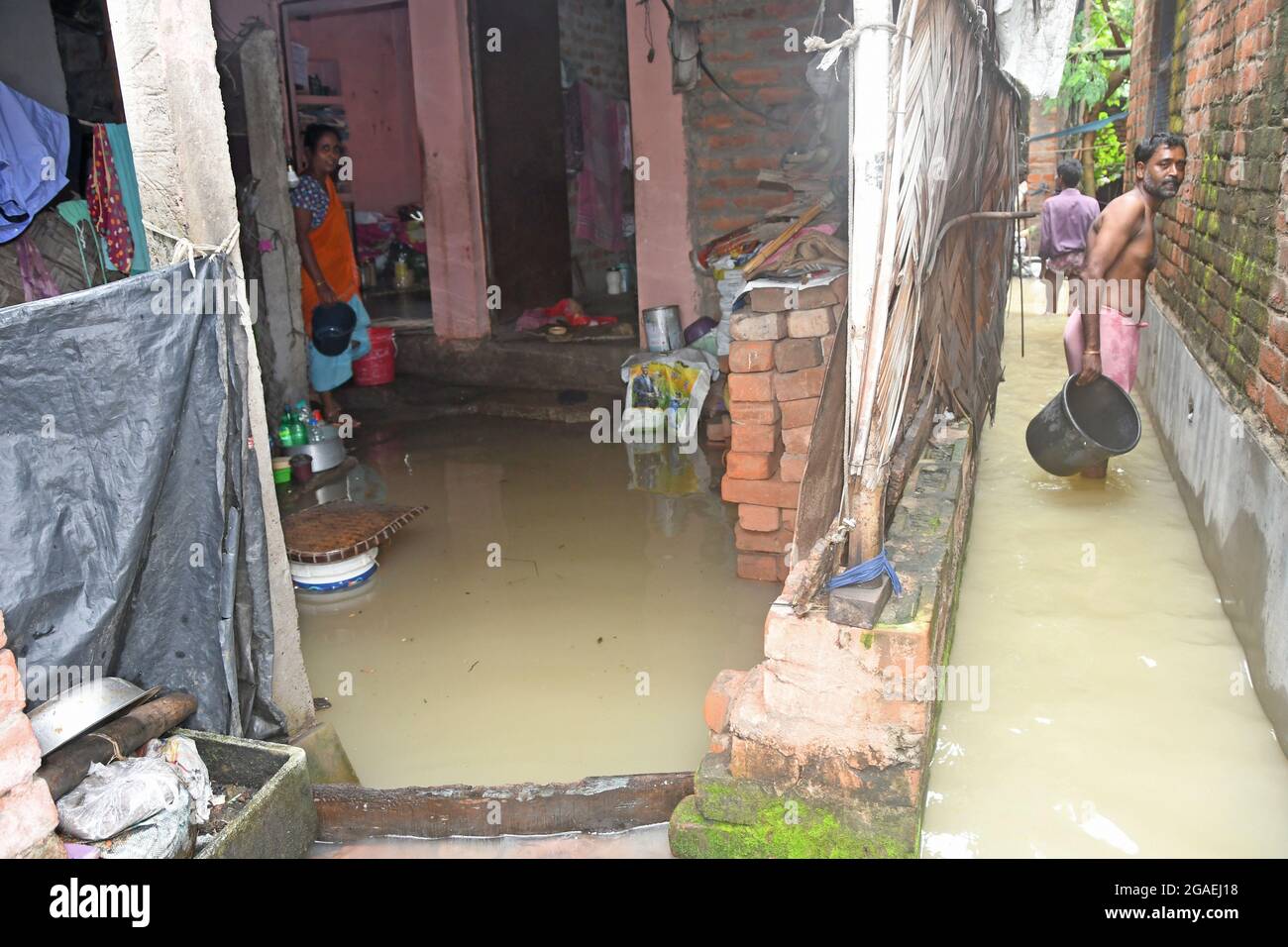 Burdwan, West Bengal / India : In Burdwan civic town areas uncountable ...