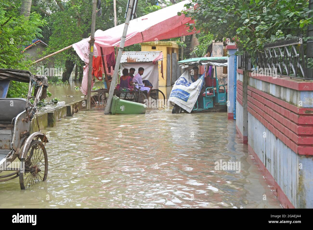 Burdwan, West Bengal / India : In Burdwan civic town areas uncountable ...