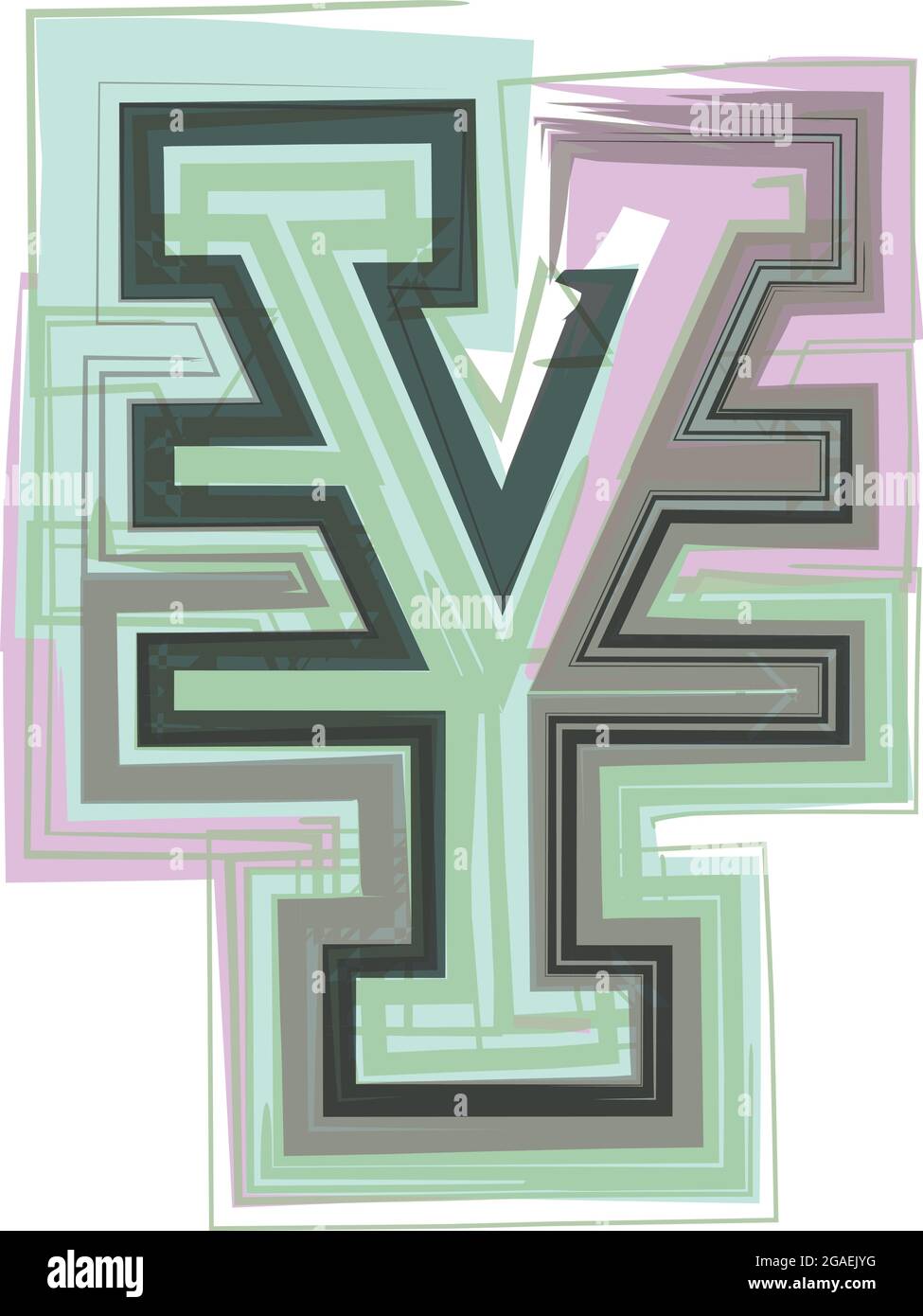 Yen alphabet hi-res stock photography and images - Alamy