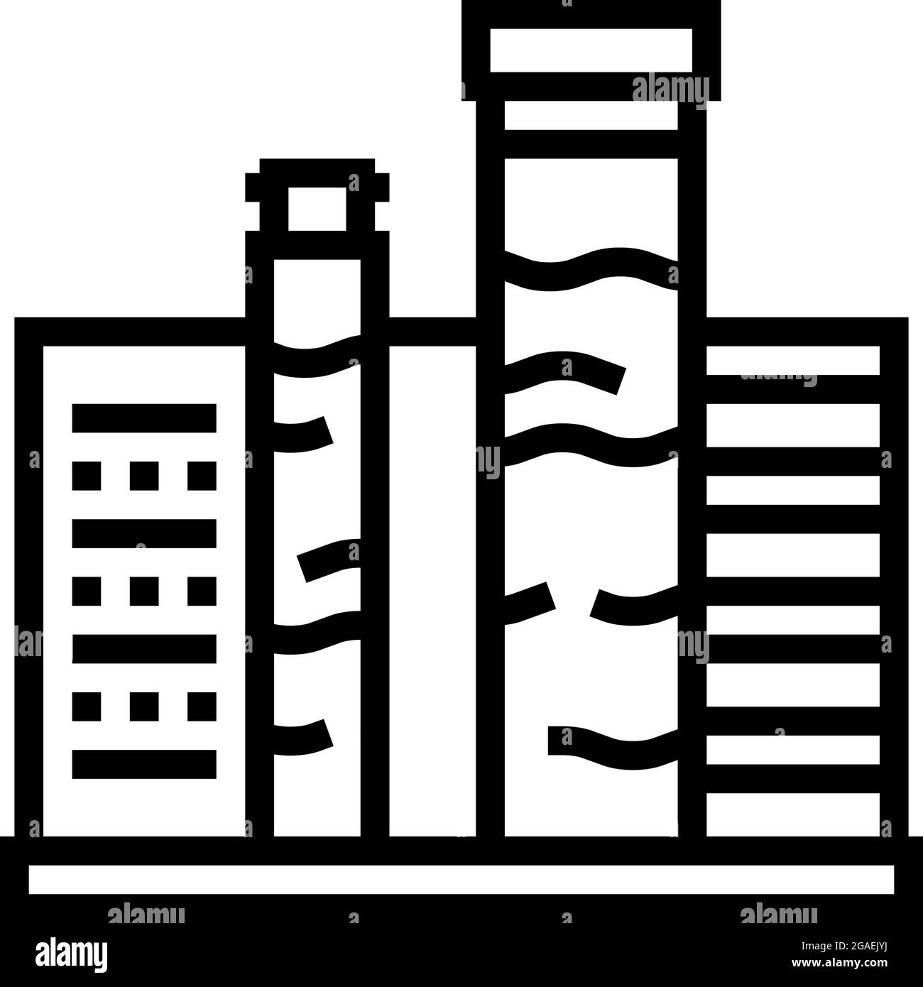 pool water testing and balancing line icon vector illustration Stock ...