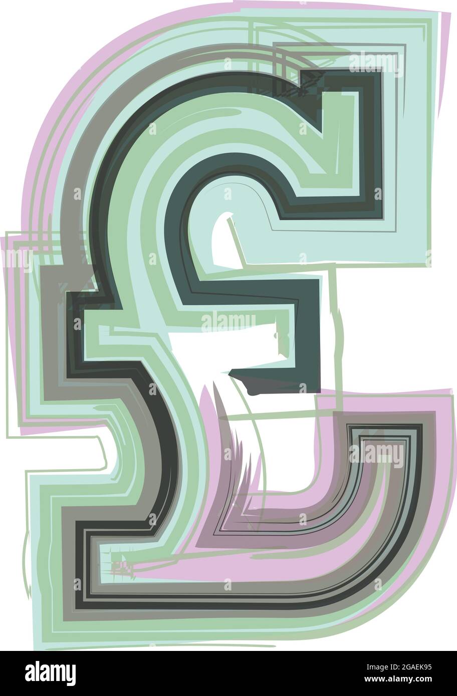 Pound logo Stock Vector Images - Alamy