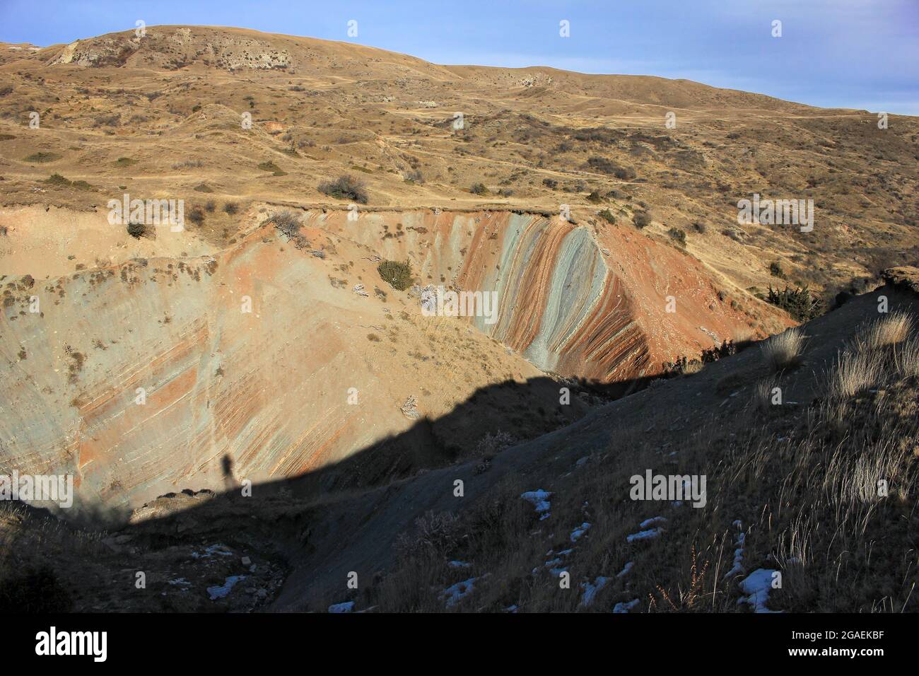 Beautiful red mountains of Azerbaijan. Ismayilli region Stock Photo - Alamy