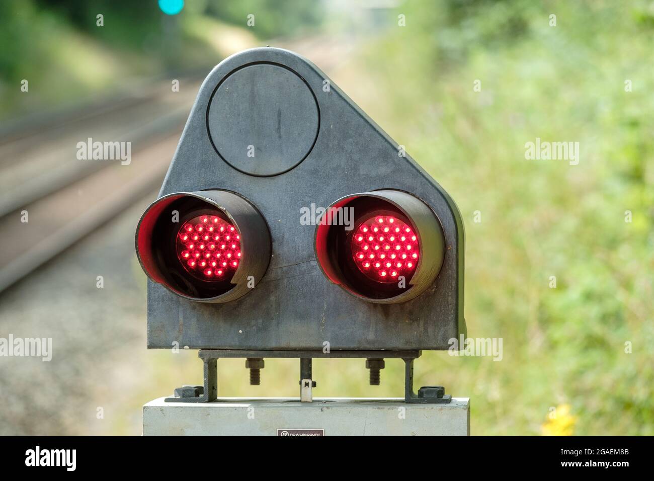 Shunting signal hi-res stock photography and images - Alamy