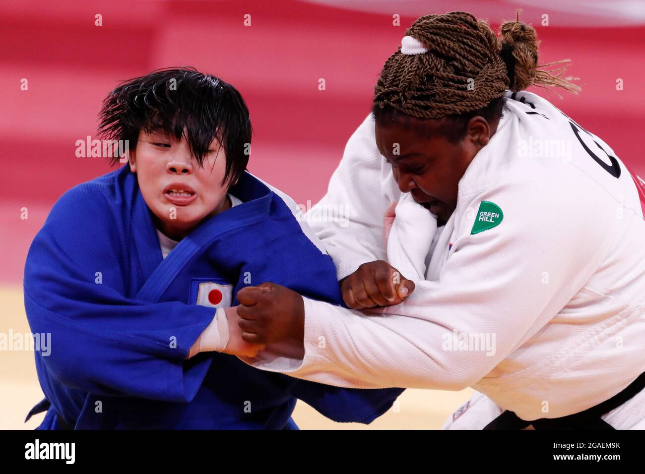 Tokyo, Japan. 30th July, 2021. AKIRA SONE of Japan in action against ...